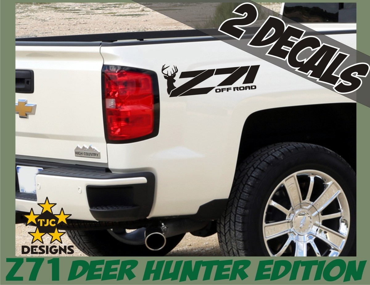 Adesivi Chevy 4x4 07 13 Chevy Silverado Z71 4x4 Decals Set FS 3D