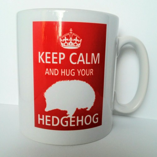 Keep Calm And Hug Your Hedgehog Coffee Mug | eBay