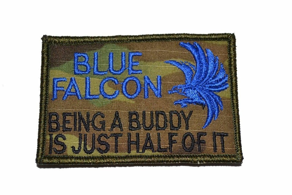Blue Falcon - 2x3 Patch | eBay