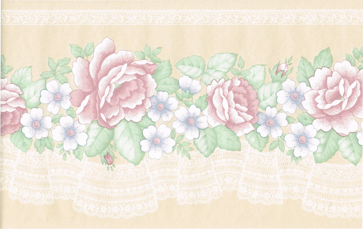 Lace Wallpaper Border
