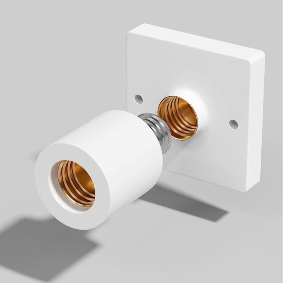 E27 Smart Timer Switch Lamp Holder Timer Switch Smart Bulb Holder Lamp ...