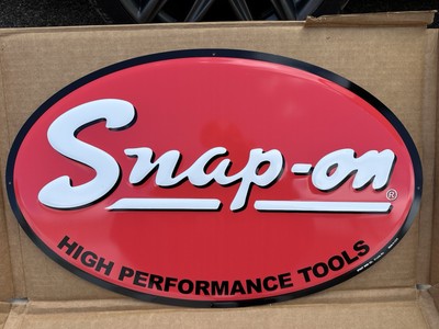 SNAP ON TOOLS METAL Wall Sign Collectable/man cave/ Garage NEW | eBay