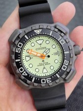 Citizen Titanium Solar Tech 180 Dive Watch Eco Drive WR 200m 7871 ...