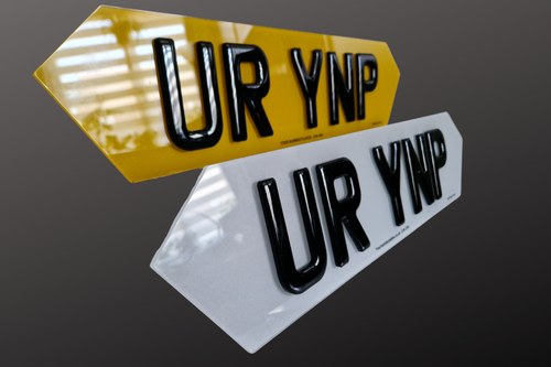 5D Hex Number Plates Pair 475x111mm – Road Legal 5 Digits DVLA MOT FREE ...