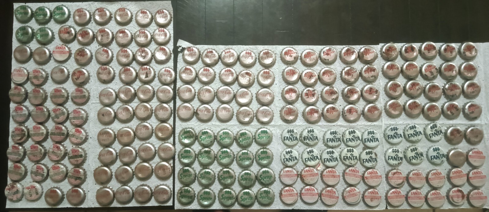 Old Mixture Lot Of 200 Old Bottle Caps | eBay