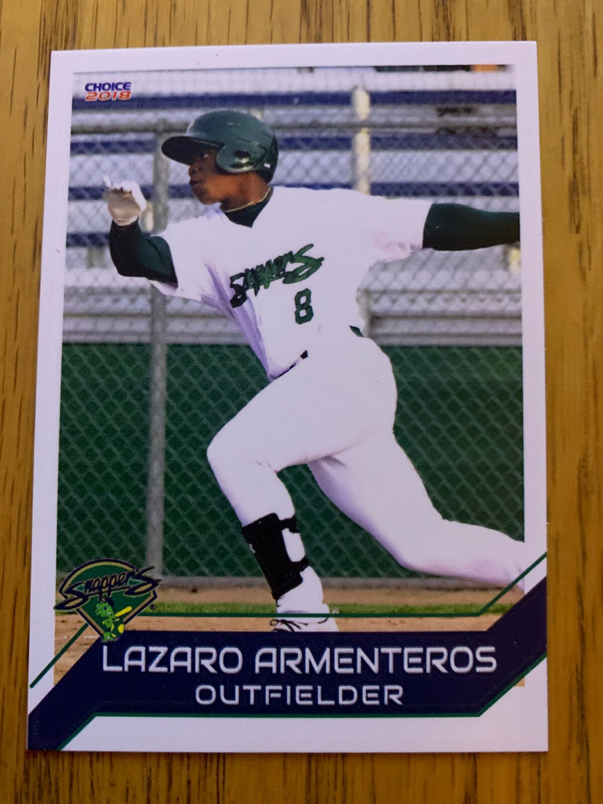 Lazaro Armenteros 2018 Beloit Snappers Team Card | eBay