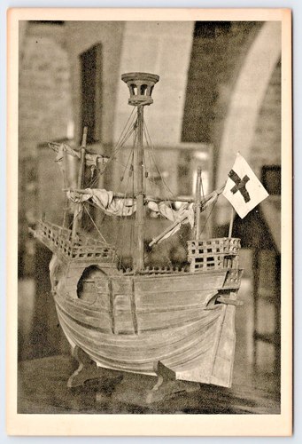 Postcard Maritime Museum Barcelona "Cocoa", 15th Century Ship Votive ...