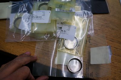 MERCEDES VALVE SEAT RING SET 36.10mm INLET M104 W124 E300 E320 ...