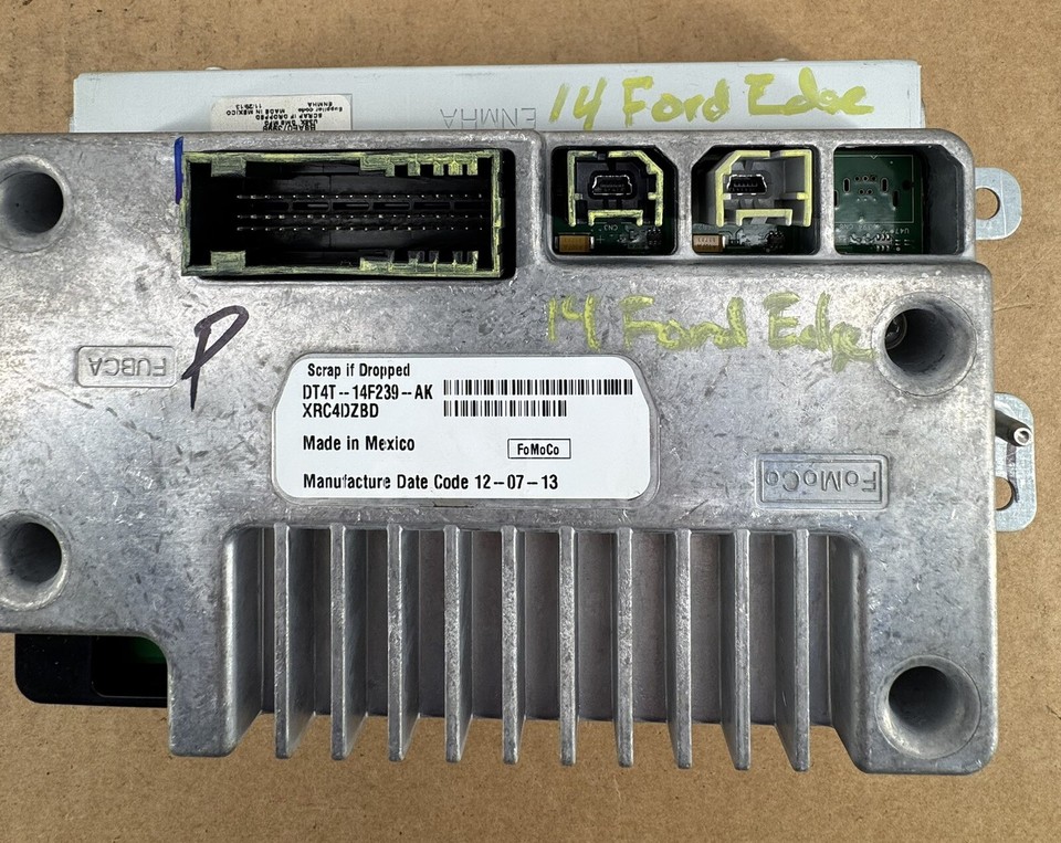 2011-2014 Ford Edge Lincoln MKX Information Display Screen Sync Module ...