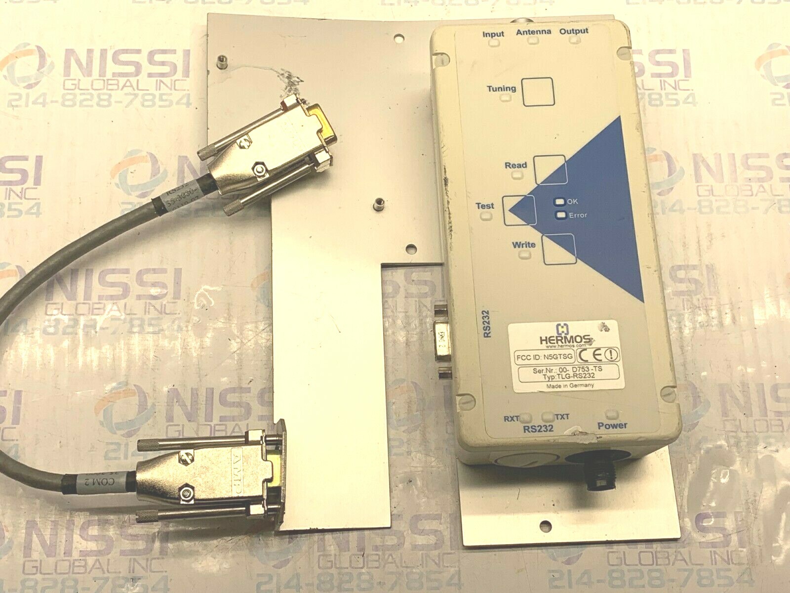 Hermos TLG-RS232 Transponder Reader RFID No Antenna | eBay