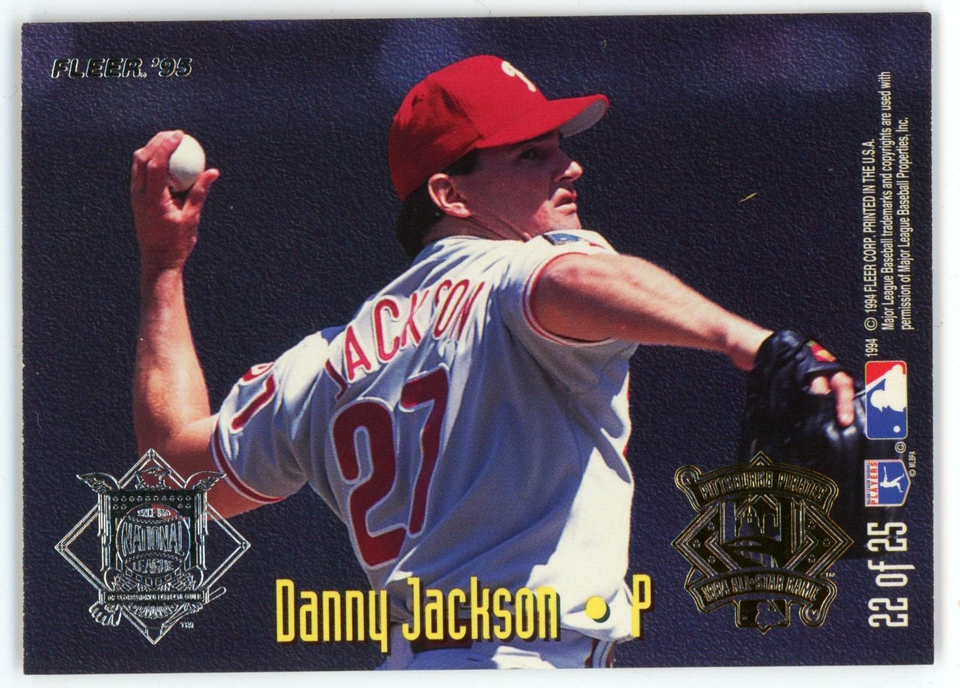 1995 Fleer All-Stars Danny Jackson Pat Hentgen Card #22 | eBay