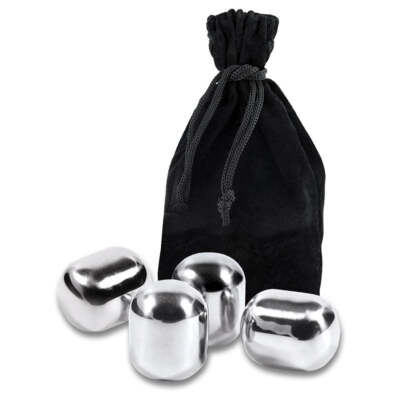 Bartender Stainless Steel Wine Pearls Odourless Tasteless With Bag Set ...