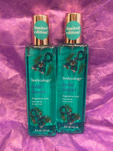 2 Pack Bodycology Feelin' Flannel Fragrance Mist Fresh Berries Cozy ...