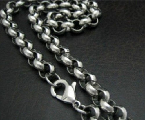 Wholesale 5M In Bulk Factory Round Rolo DIY Chains Stainless Steel 3/5 ...