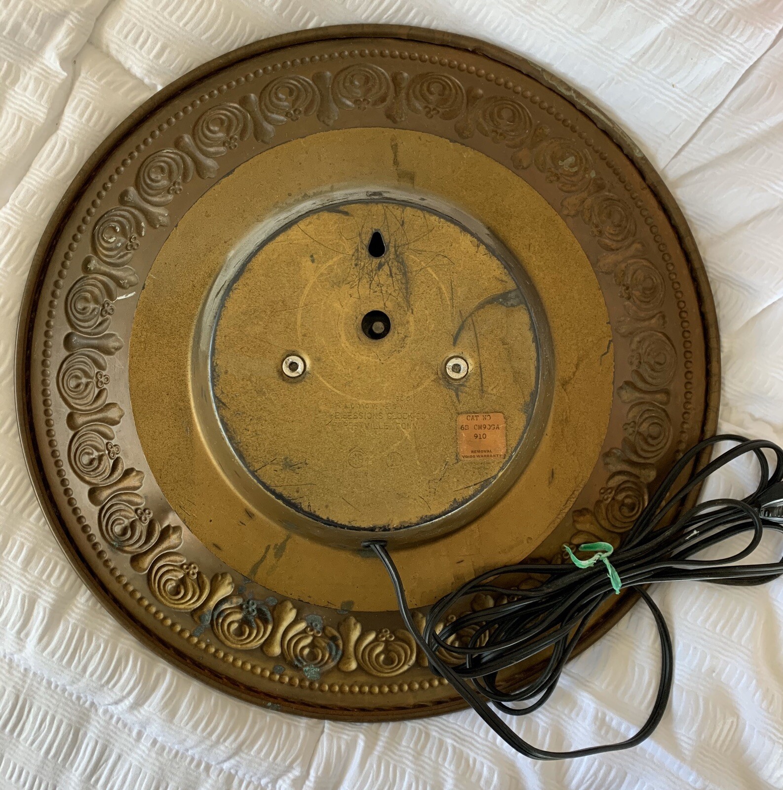 Vintage Sessions Wall Clock Old Antique Rustic | eBay