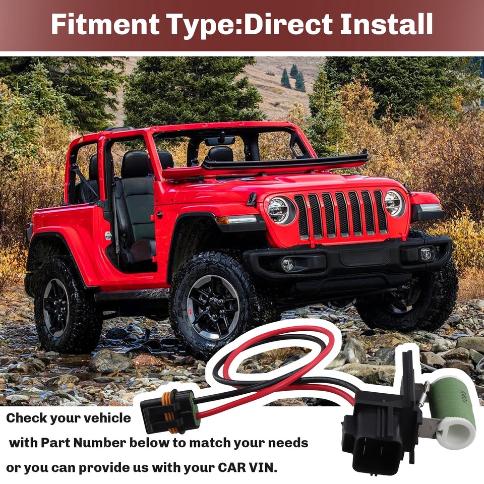 Car Engine Cooling Fan Motor Wiring Harness 55056789AC for 2007-2018 ...