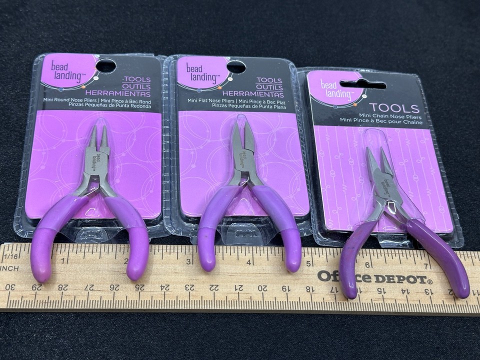 Lot of Packaged Mini Pliers & Cutters- Tools for Jewelry Making- Estate ...