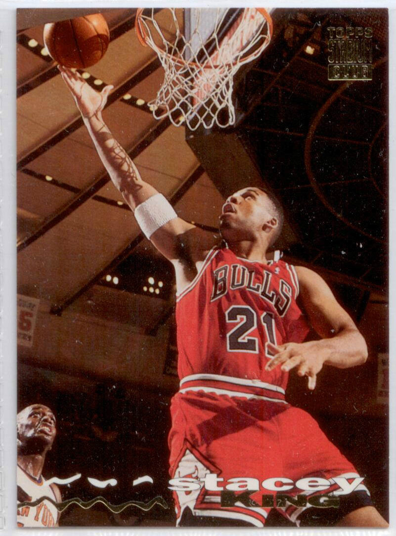 Stacey King-Bulls-1993-94 Topps Stadium Club Lot of 9 Cards # 201 | eBay