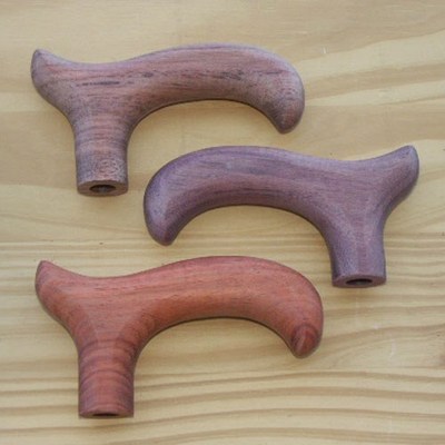 Walking Cane Handle - Unfinished Wood Handle - Walking Cane Exotic Wood ...