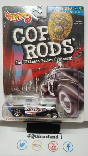 Hot Wheels Cop Rods Super Comp Dragster Police (NG54) | eBay