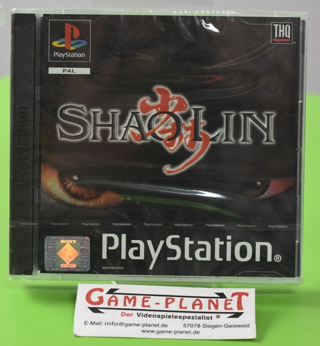 ShaoLin OVP Sony Playstation 1 P1 PSX Pone NEU in Folie! Kampfspiel NEW ...