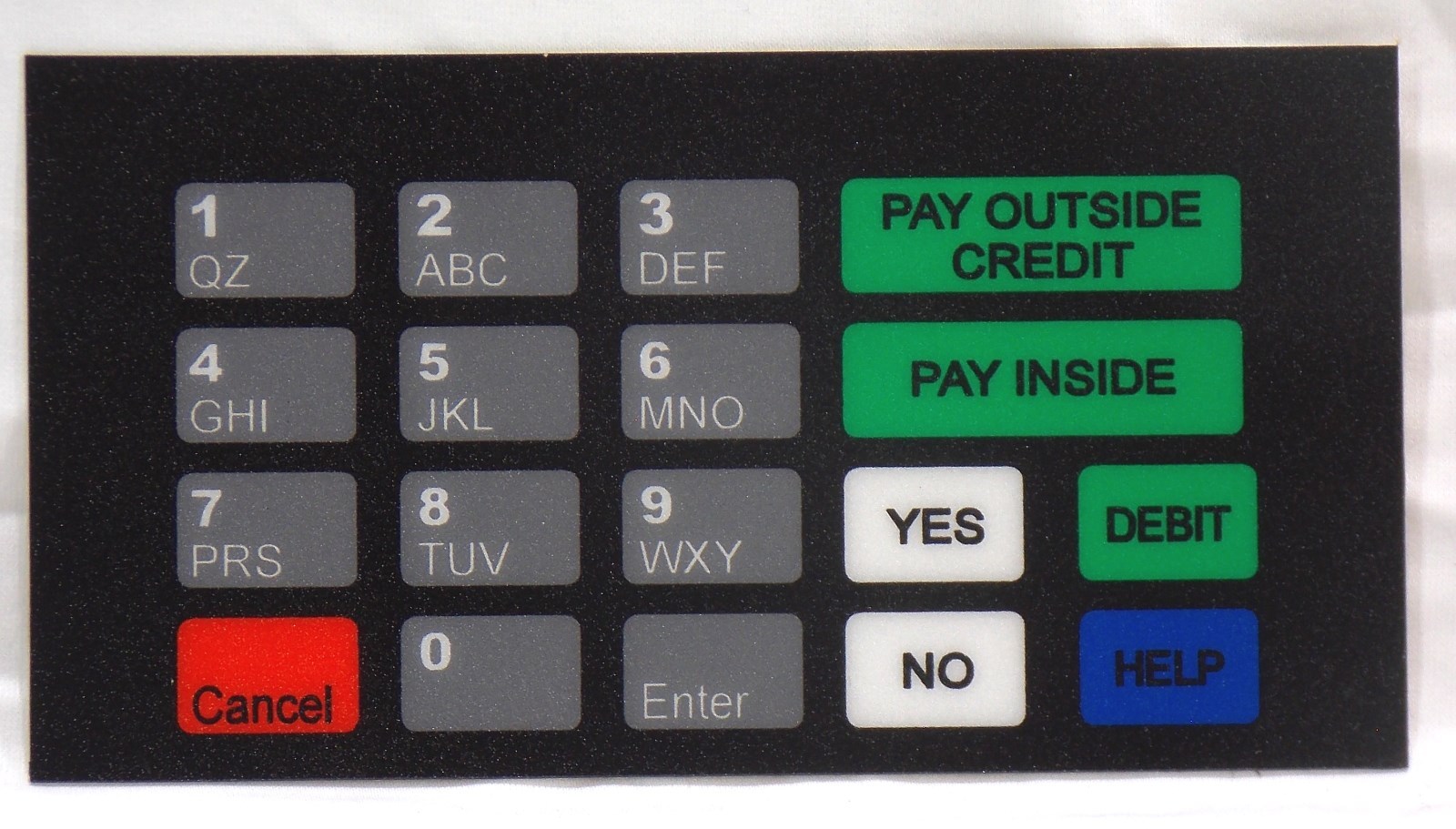 GILBARCO T50064-1041 ADVANTAGE ADA KEYPAD OVERLAY NEW- CITGO | eBay