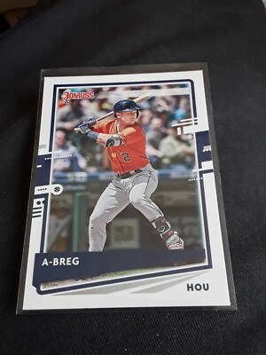 Alex Bregman SP A- Breg Houston Astros Nicknames 2020 Donruss | eBay