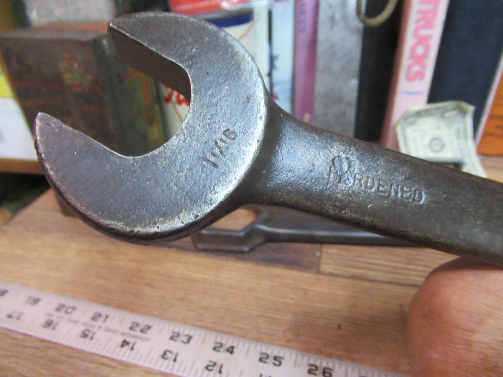 WILLIAMS XL 207 1-1/16" Rat Tail Spud Wrench 17" Iron Workers Tool SAE ...