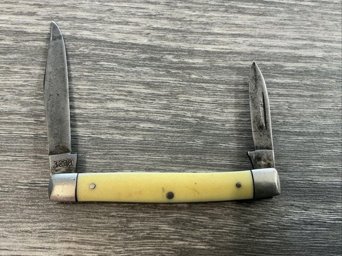 Vintage CASE XX USA 1965-69 3233 Penknife Yellow Handles | eBay Vintage CASE XX USA 1965-69 3233 Penknife Yellow Handles | eBay