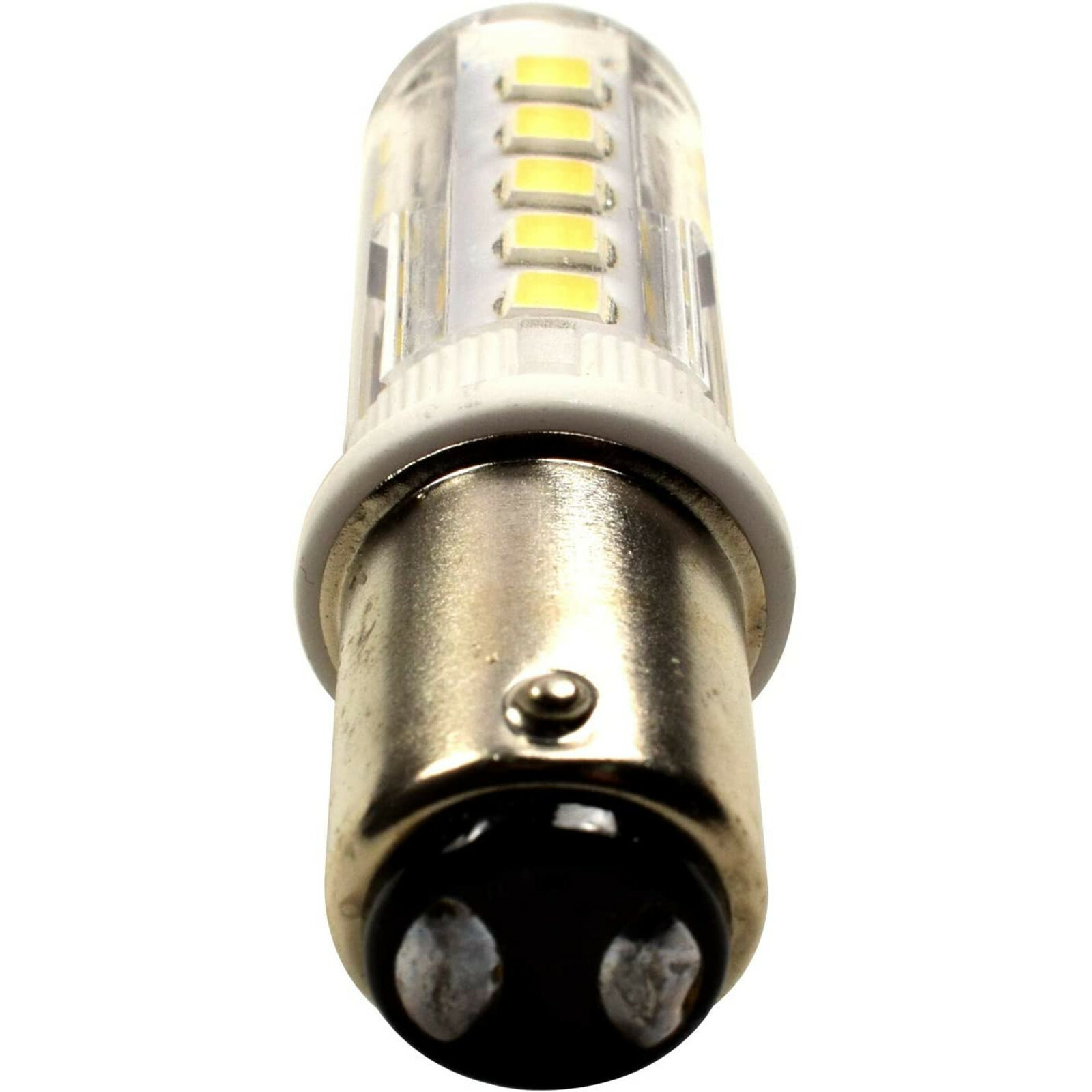 2-Pack HQRP 12V-24V DC BA15d Double Contact LED Bulb Replacement 1130 ...