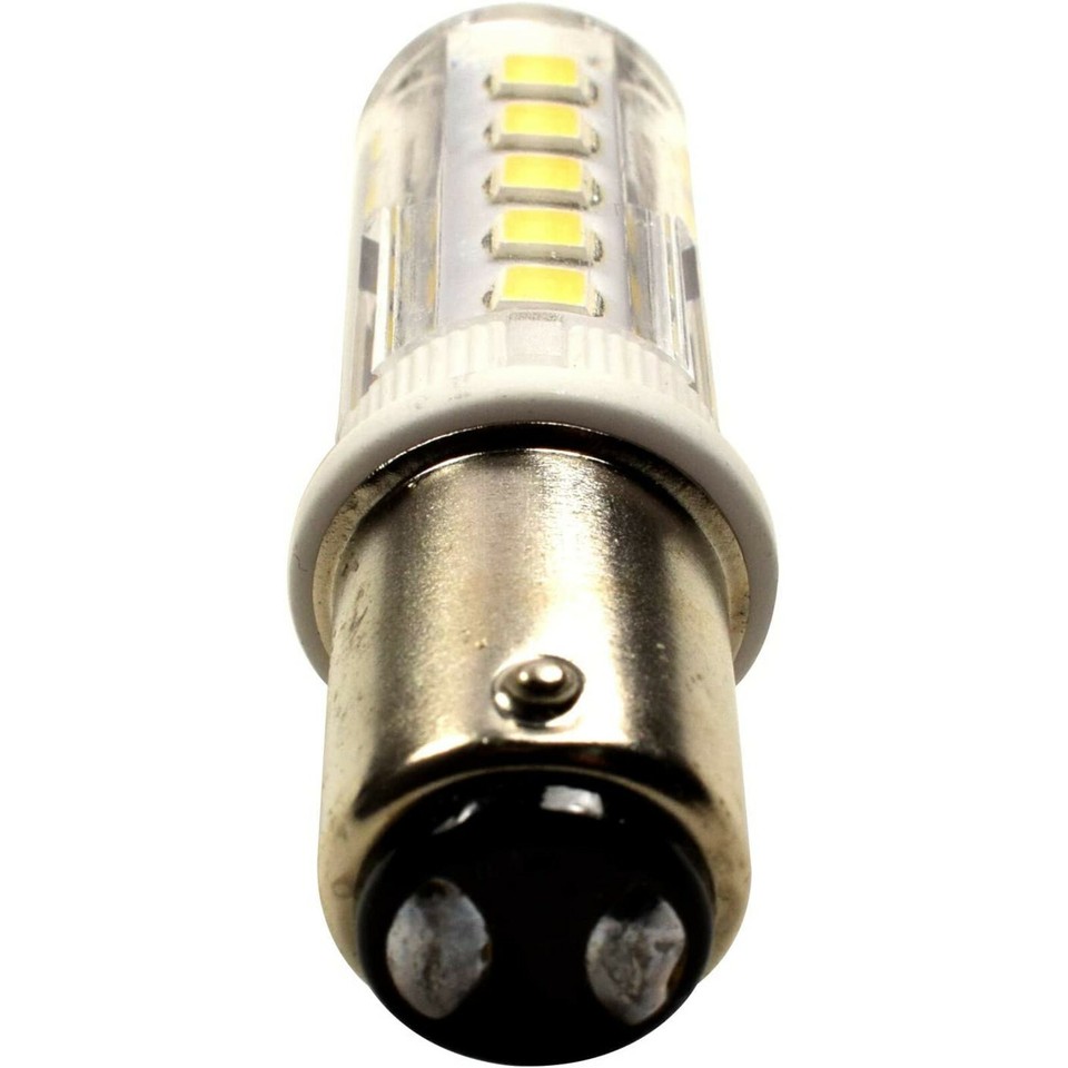 2-Pack HQRP 12V-24V DC BA15d Double Contact LED Bulb Replacement 1130 ...