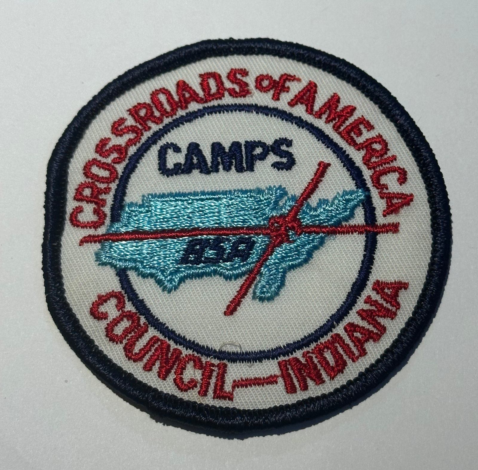 Crossroads of America Camps Indiana Camp Patch Boy Scout MC4 | eBay