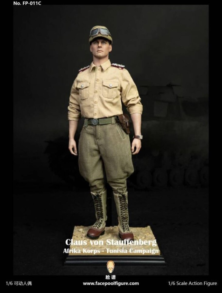 New 1 6 Tom Cruise Action Figure Valkyrie Facepoolfigure Army Officer ...