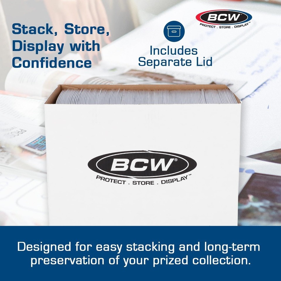 BCW Magazine Comic Storage Archive Box Double Thickness Doc Quality ...