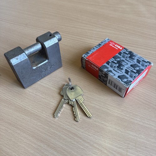 CISA 285-75 Keyed Container Security Padlock (3 Keys) | eBay UK
