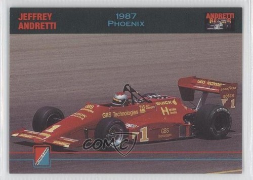 1992 Collect-A-Card Andretti Racing Jeff Andretti Jeffrey Andretti #94 ...