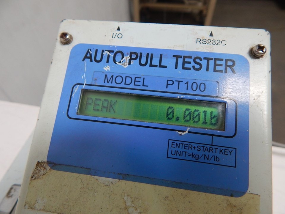 TRUE SOLTEC PT100 AUTO PULL TESTER M4893 | eBay