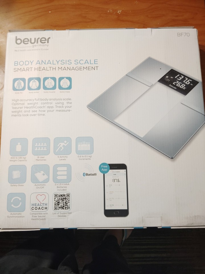 Beurer Body Analysis Scale, Best Scale For Weight loss Brand New | eBay