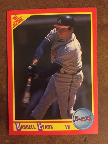 Darrell Evans 302 Score 1990 MLB Baseball Trading Card | eBay
