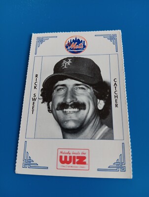 Rick Sweet 1991 THE WIZ #392 NEW YORK METS Card SGA Rare FREE SHIPPING ...