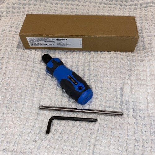 NEW! GEDORE PRO 450 FH TORQUE SCREWDRIVER, 0.5 TO 4.5N-M | eBay