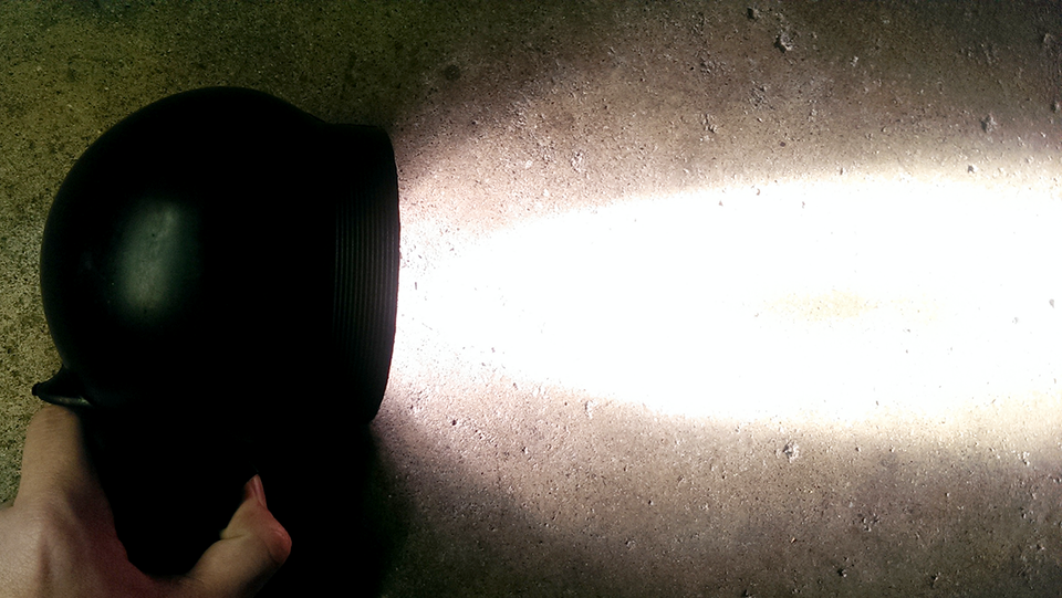 **LED** 12v Handheld Rubber Spotlight (Adam 12, LAPD, Police, Truck ...