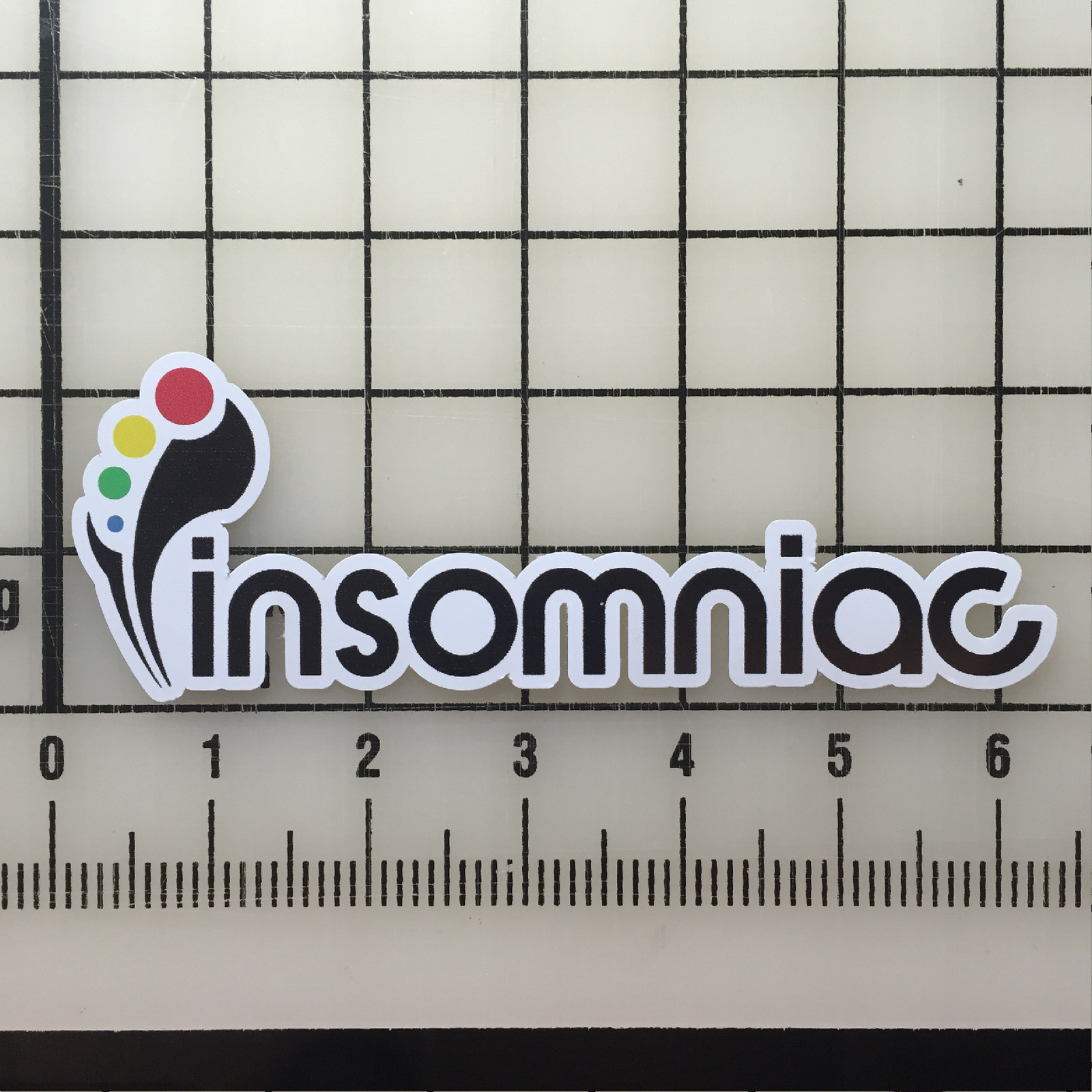Insomniac EDC Logo 6" Wide Multi-Color Vinyl Decal Sticker - BOGO | eBay