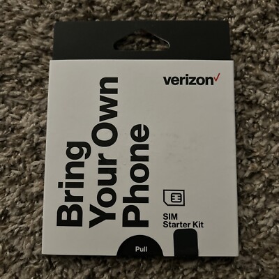 VERIZON BYOD SIM CARD Bring Your Own Device Verizon 3-in-1 Starter Kit ...