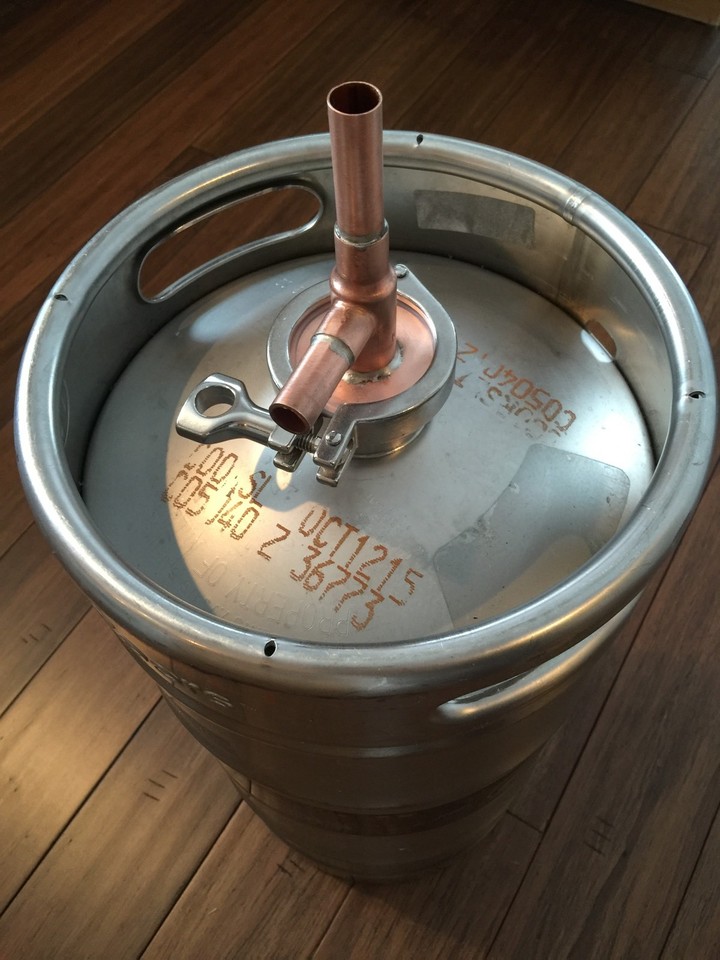 Alcohol Distiller Moonshine Thumper For Sankey Keg Stainless Tri Clamp ...