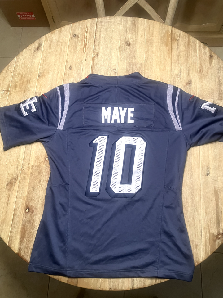 Drake Maye #10 Patriots 6X Super Bowl Champions Jersey Size XXL | eBay
