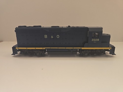 EMD GP35 diesel locomotive, specifically a (B&O) unit with road number ...