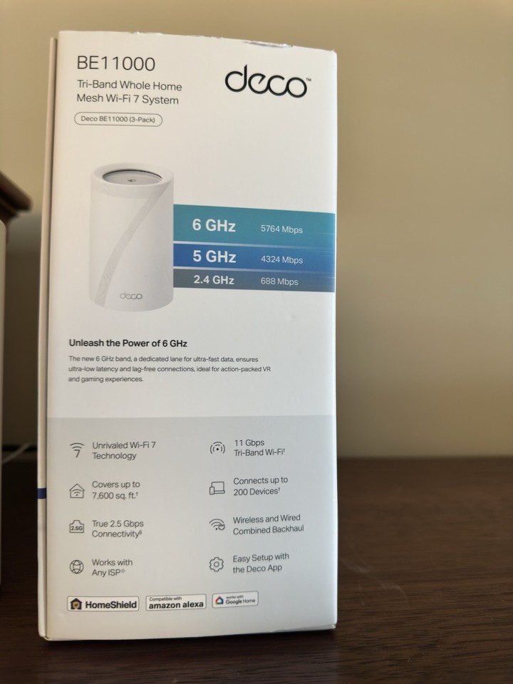 TP Link Deco BE11000 Wi-Fi 7 System only 4 month old | eBay