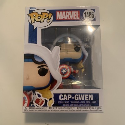 New Funko Pop #1486 Marvel - Cap-Gwen | eBay