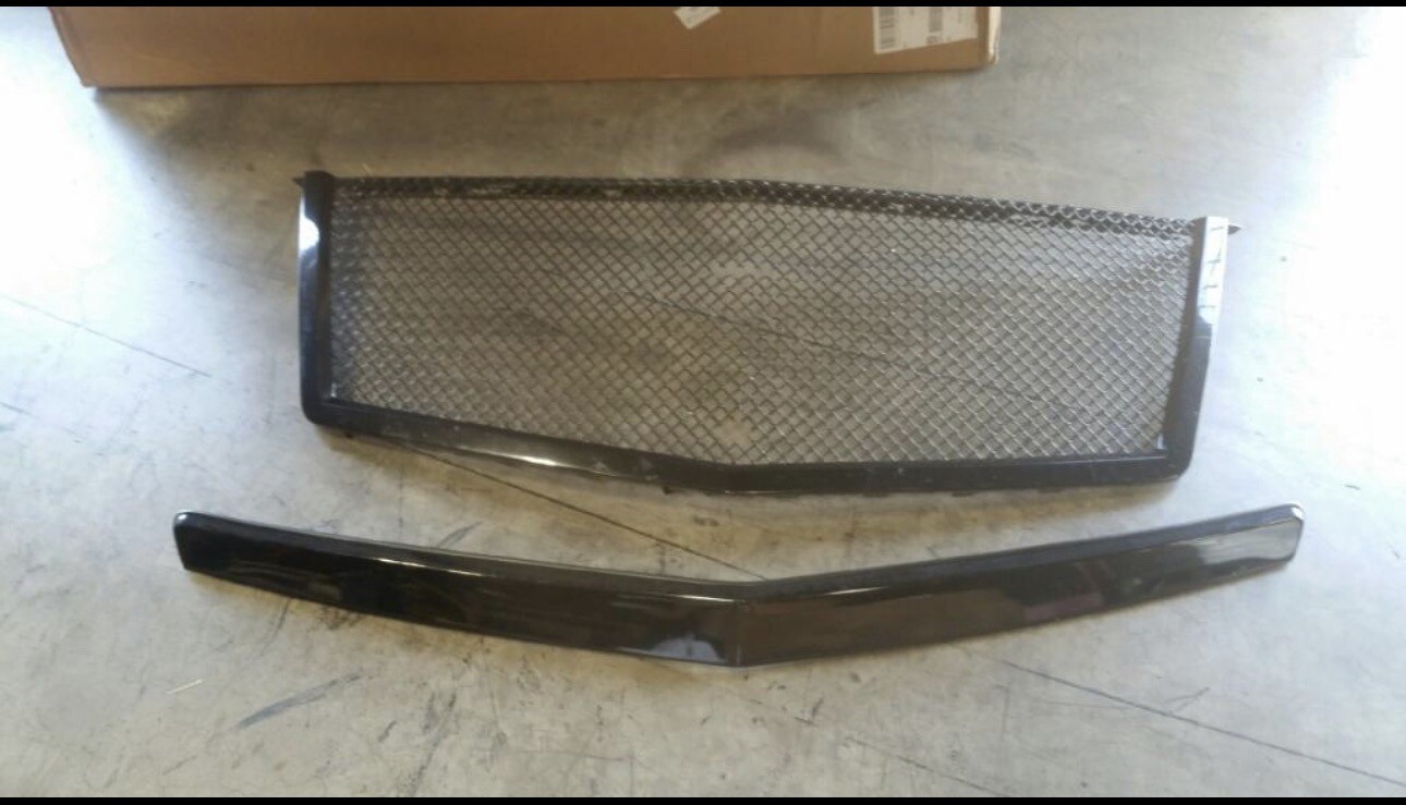 2015.5 - 2020 Cadillac Escalade Black Mesh Style Grille With Black ...